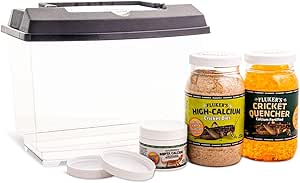 Fluker's Cricket Keeper Kit with Gut Load Foods, Includes The ...