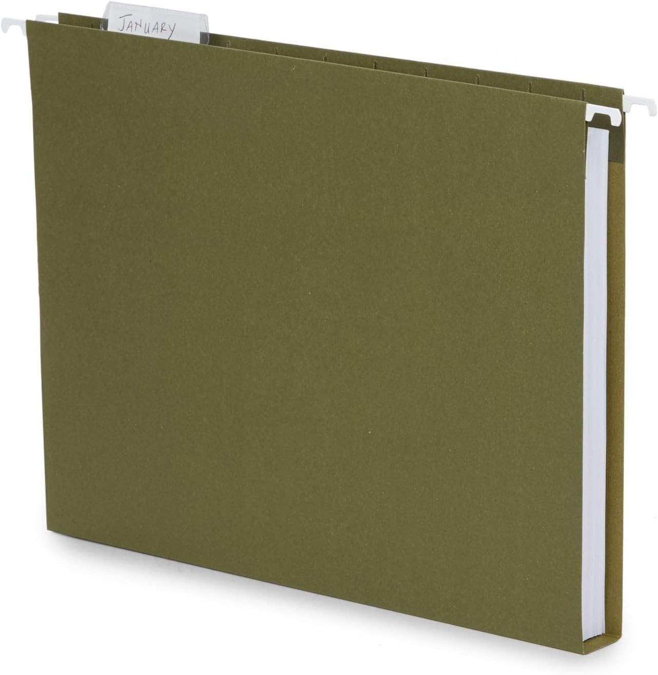 Blue Summit Supplies Extra Capacity Hanging File Folders, 25 Reinforced ...