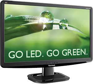 Amazon.com: ViewSonic VA2033-LED 20-Inch Widescreen LED Monitor (Black ...