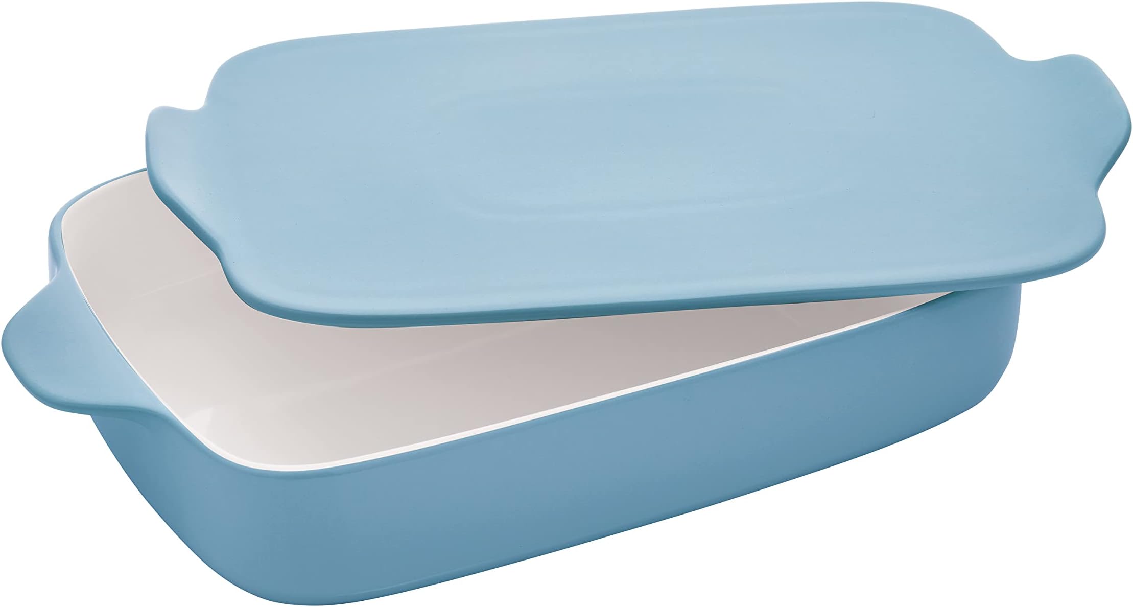 Amazon.com: KitchenAid Stoneware Ceramic Nonstick Rectangular Baking ...