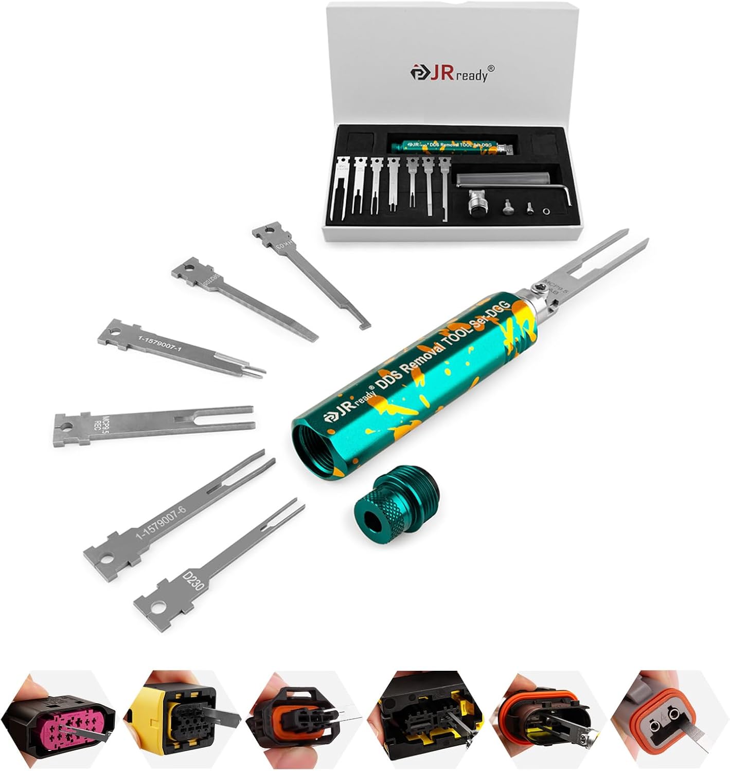 Amazon.com: JRready ST5346 JRDDS Pin Extractor Tool Kit with 7PCS ...