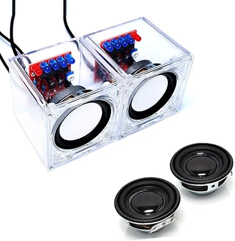 Amazon.com: Gikfun Mini Amplifier Electronic Stereo Speaker Box DIY Kit ...