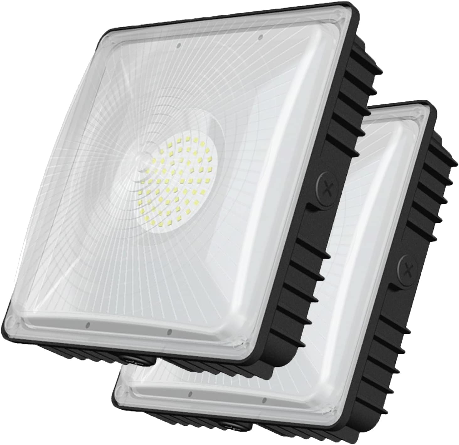 LED Canopy Light70W, Commercial Outdoor LED Gas Station Light Fixture ...