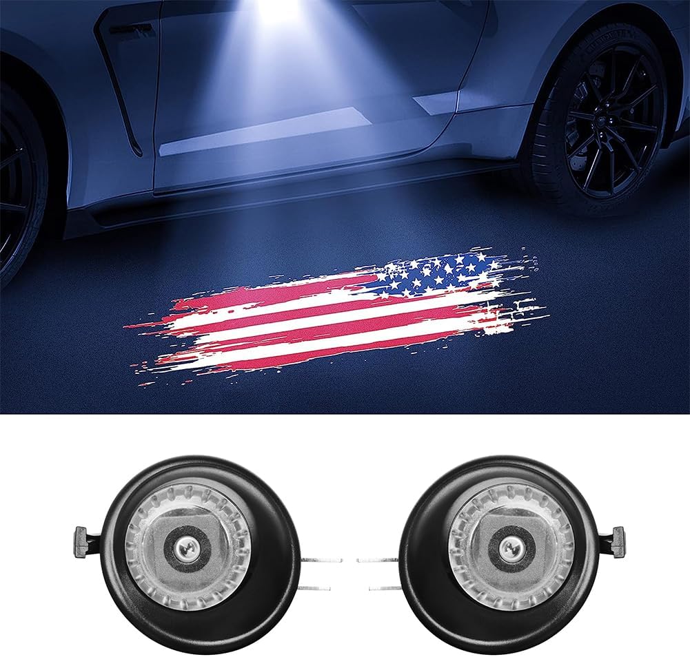 Amazon.com: OKL CPARTS Side Mirror Puddle Light,High Definition Never ...