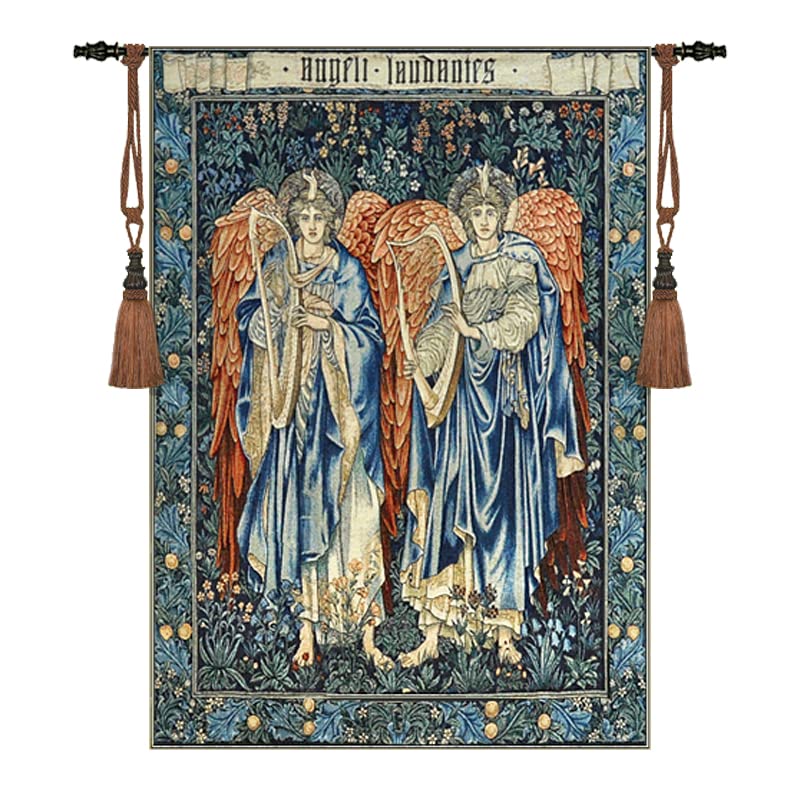Artsence Tapestry William Morris Angeli Laudantes Medieval Art Tapestry ...