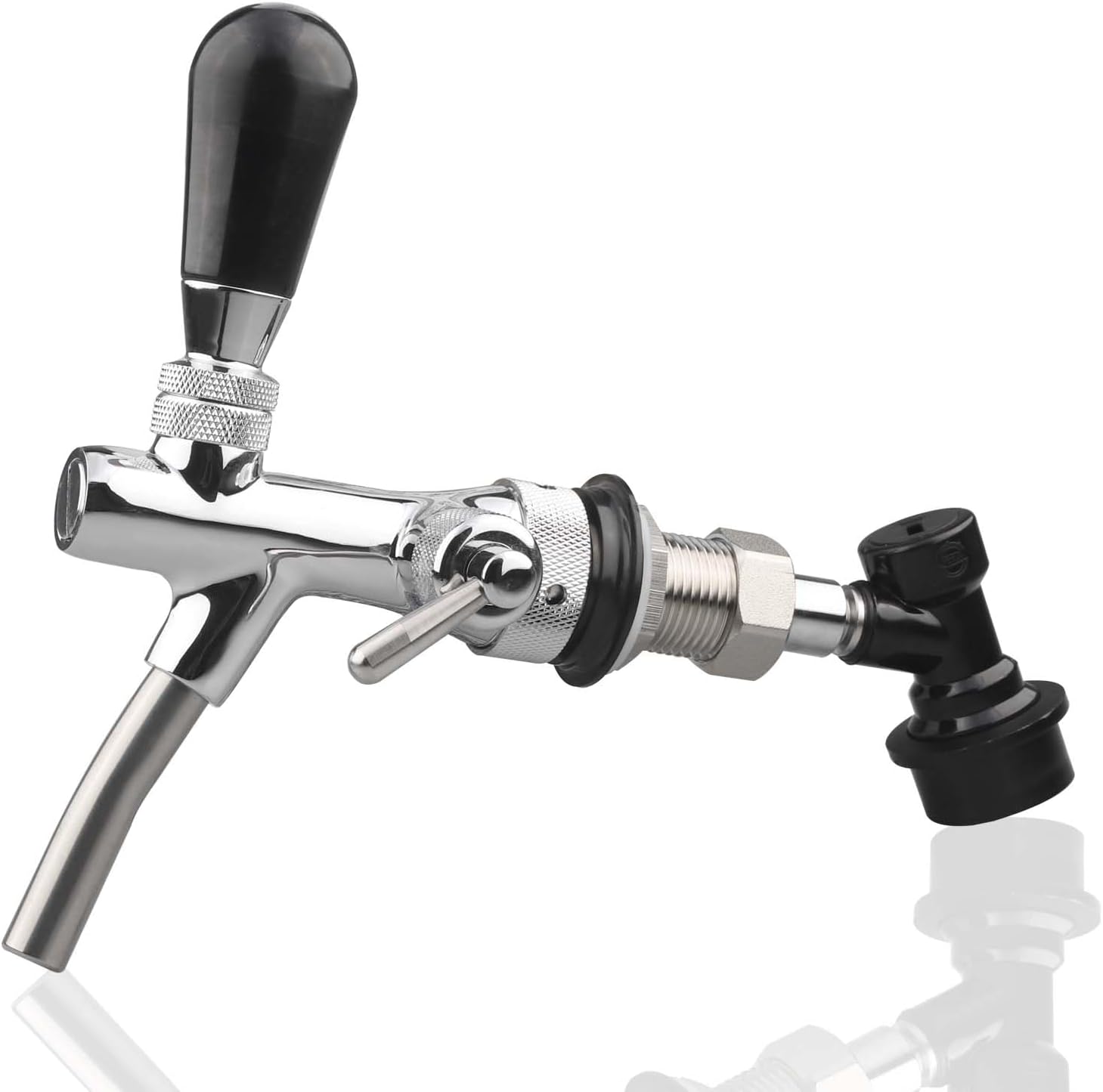 Amazon.com: Ball Lock Beer keg Tap - LUCKEG Brand G5/8 Thread Draft ...
