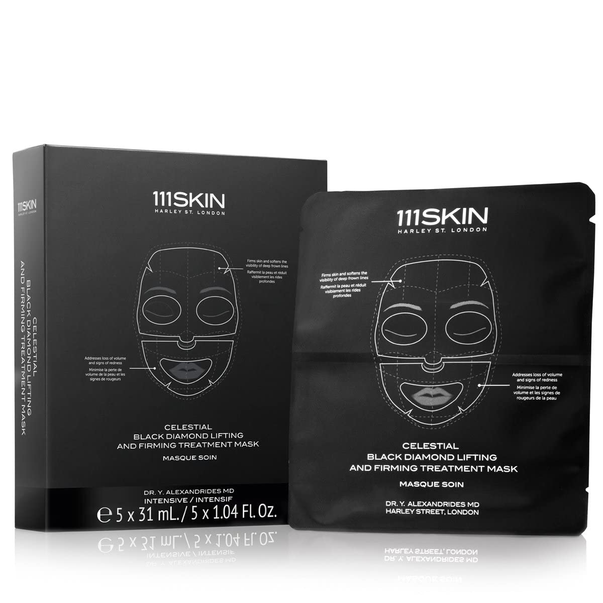 Amazon.com : Celestial Black Diamond Lifting and Firming Treatment Mask ...