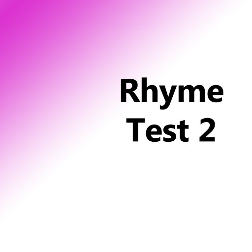 Rhyme Test 2:Amazon.com:Appstore for Android