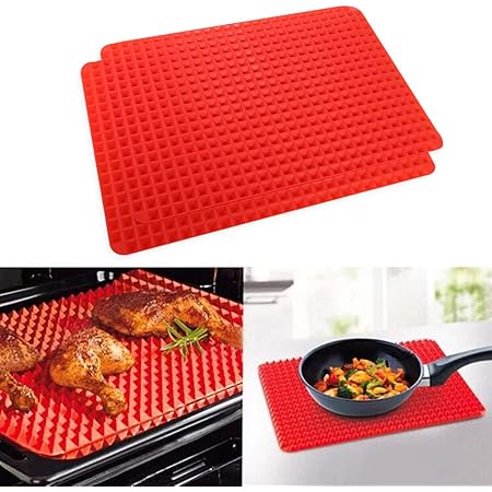 Veraing Silicone Baking Mat Food Safe Nubs Permanent Baking Sheet ...