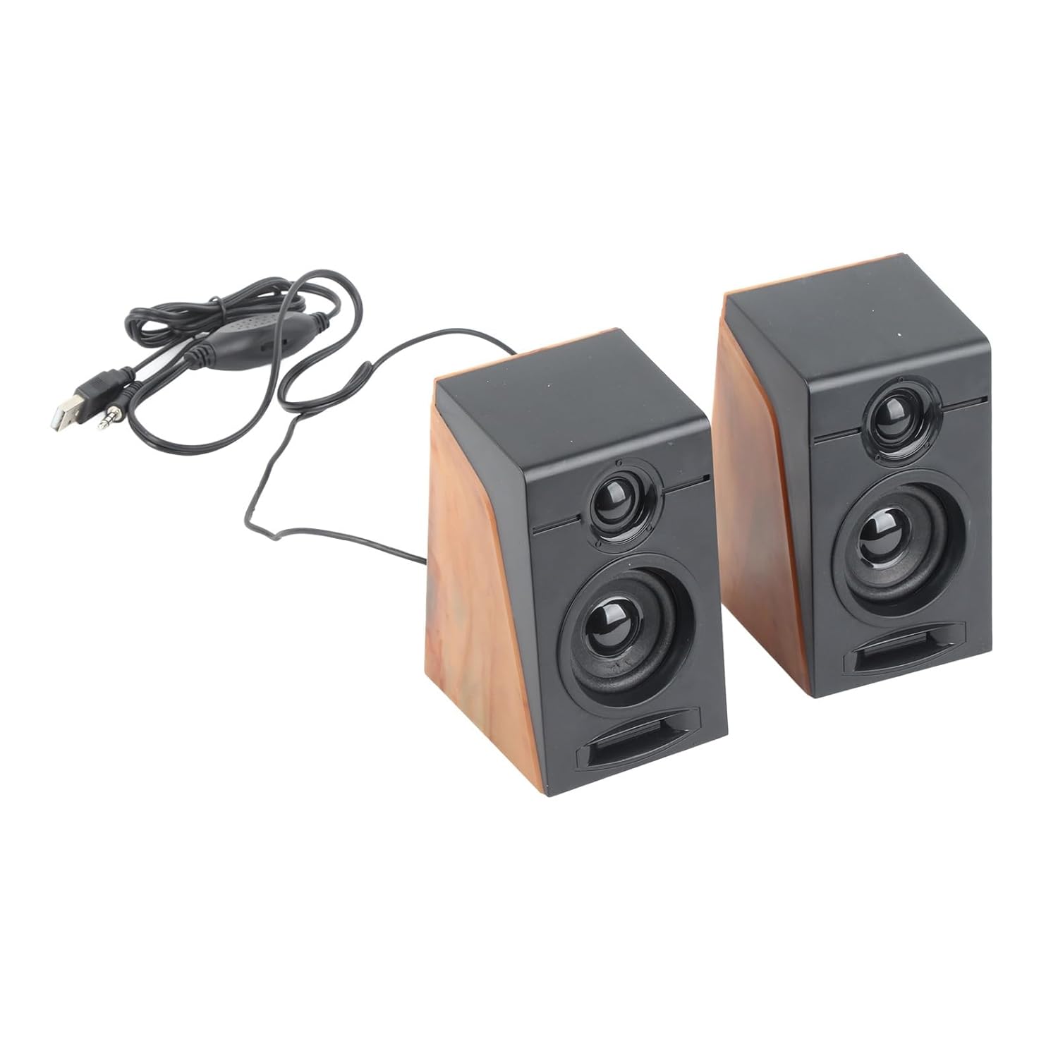 PC Speaker, Plug and Play, Practical, Clear Sound Quality, Wired USB ...