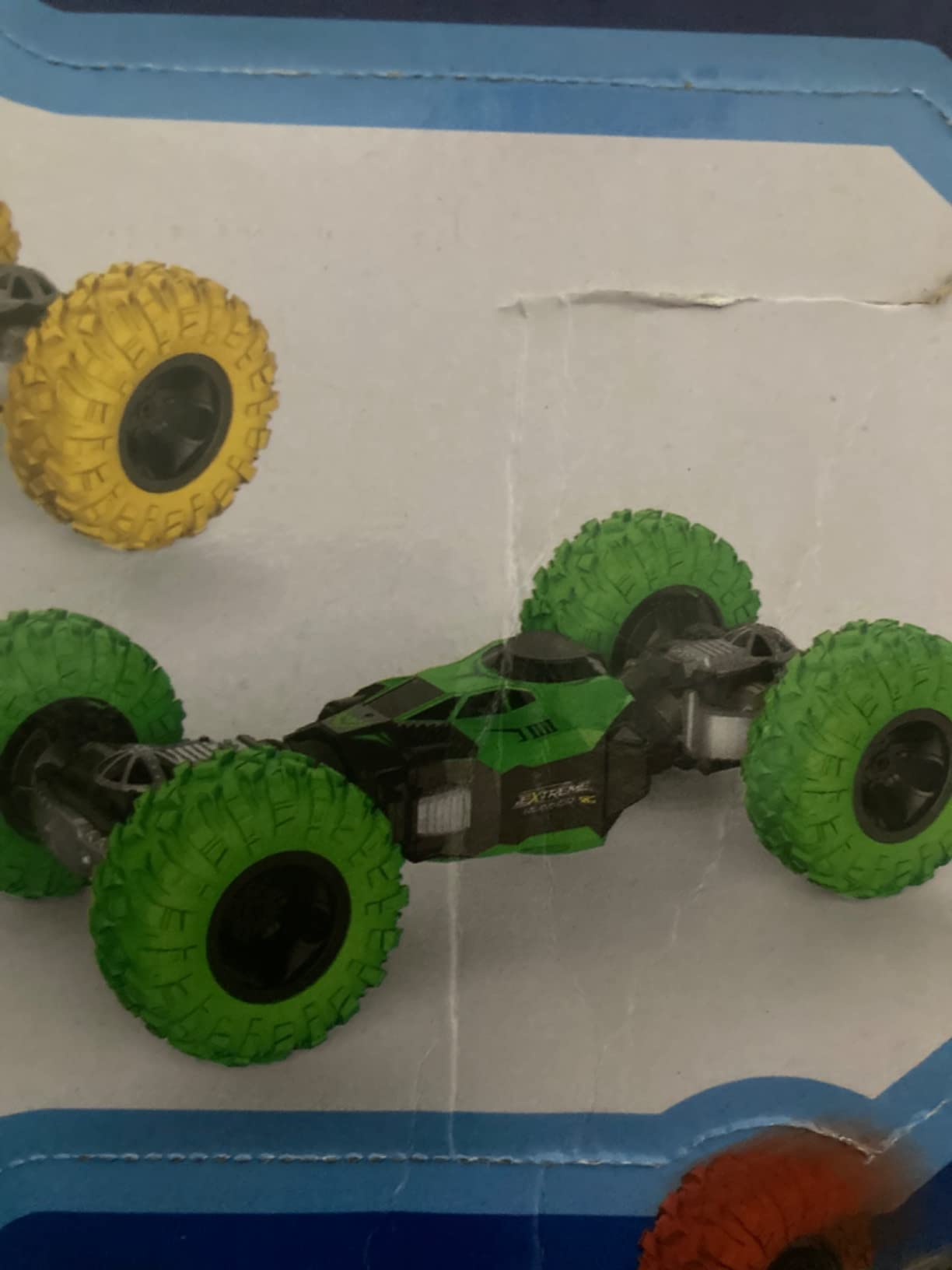 Toy Stunts Cool Funky Double Sided Stunt Racing Moka 4-Wheel Drive Off ...