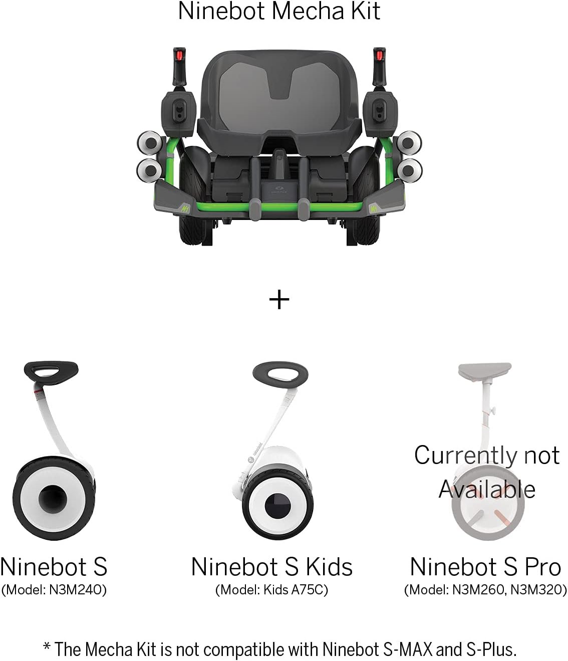 Buy Segway Ninebot Mecha Kit, Applicable to Electric Self-Balancing ...
