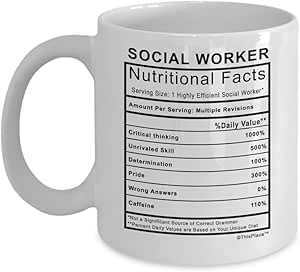 Amazon.com: Social Worker coffee Mug Gift for Social Workers : Home ...