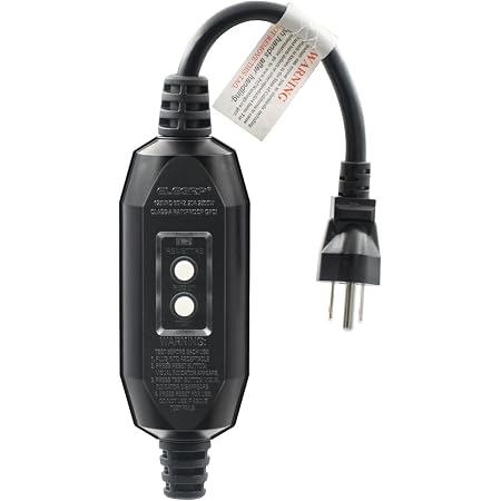 Amazon.com: ShockGuard GFCI Replacement Plug Assembly 3-Prongs for ...