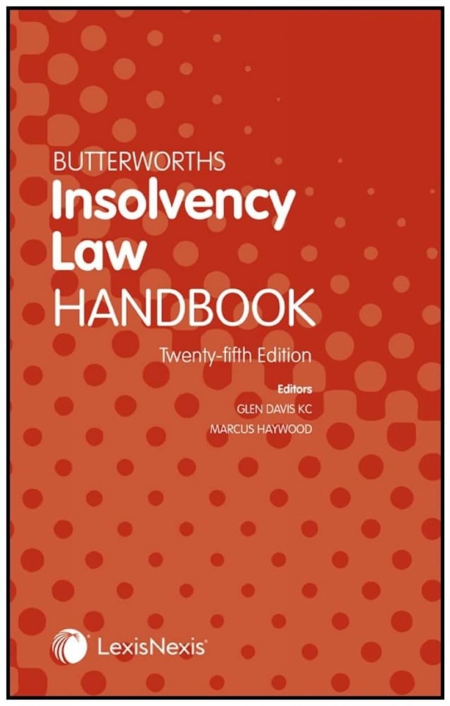 Butterworths Insolvency Law Handbook: Amazon.co.uk: Davis, Glen ...