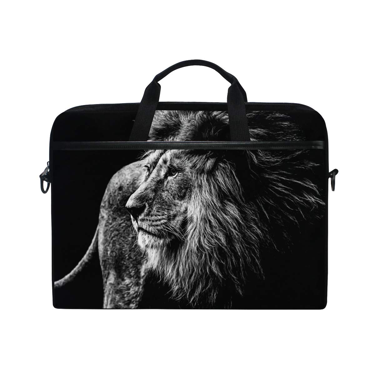 Amazon.com: ALAZA Lion Wild Animal Print Laptop Case Bag Sleeve ...
