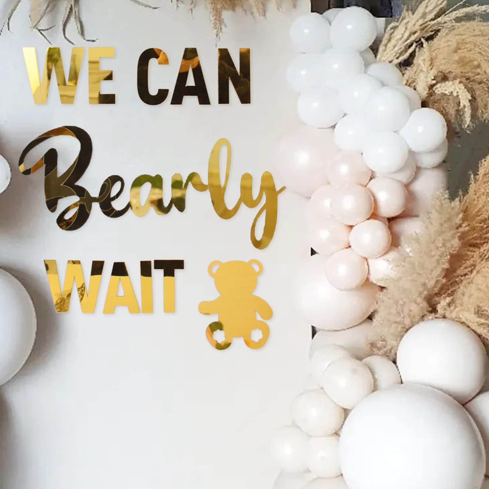 Snapklik.com : We Can Bearly Wait Teddy Bear Baby Shower Decorations ...