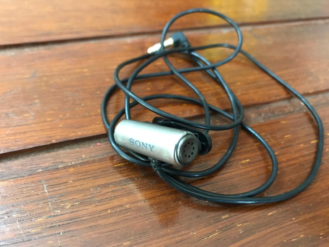 Sony ECMCS3 Clip style Omnidirectional Stereo Microphone, Silver ...