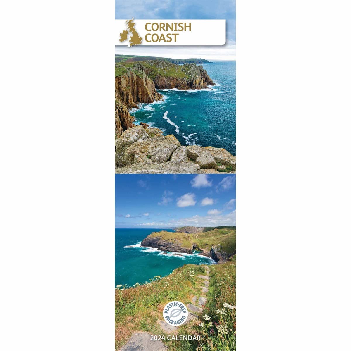 CORNISH COAST SLIM CALENDAR 2024 : Amazon.in: Office Products