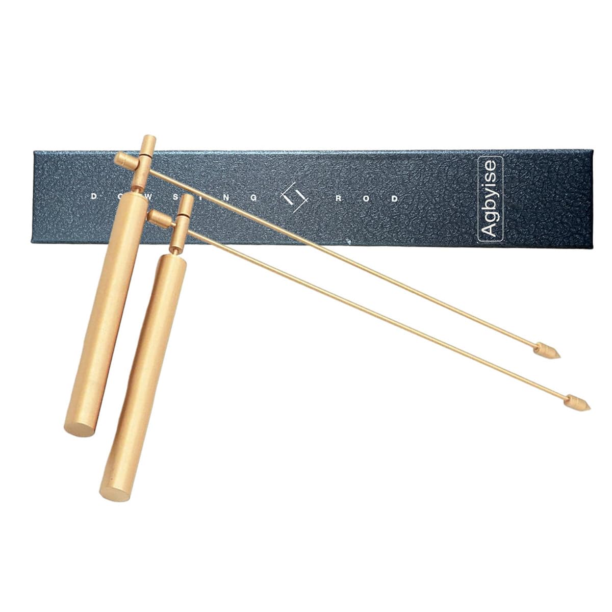 Amazon.com: Agbyise 11" Lenght Dowsing Rod Copper Practical Handle ...