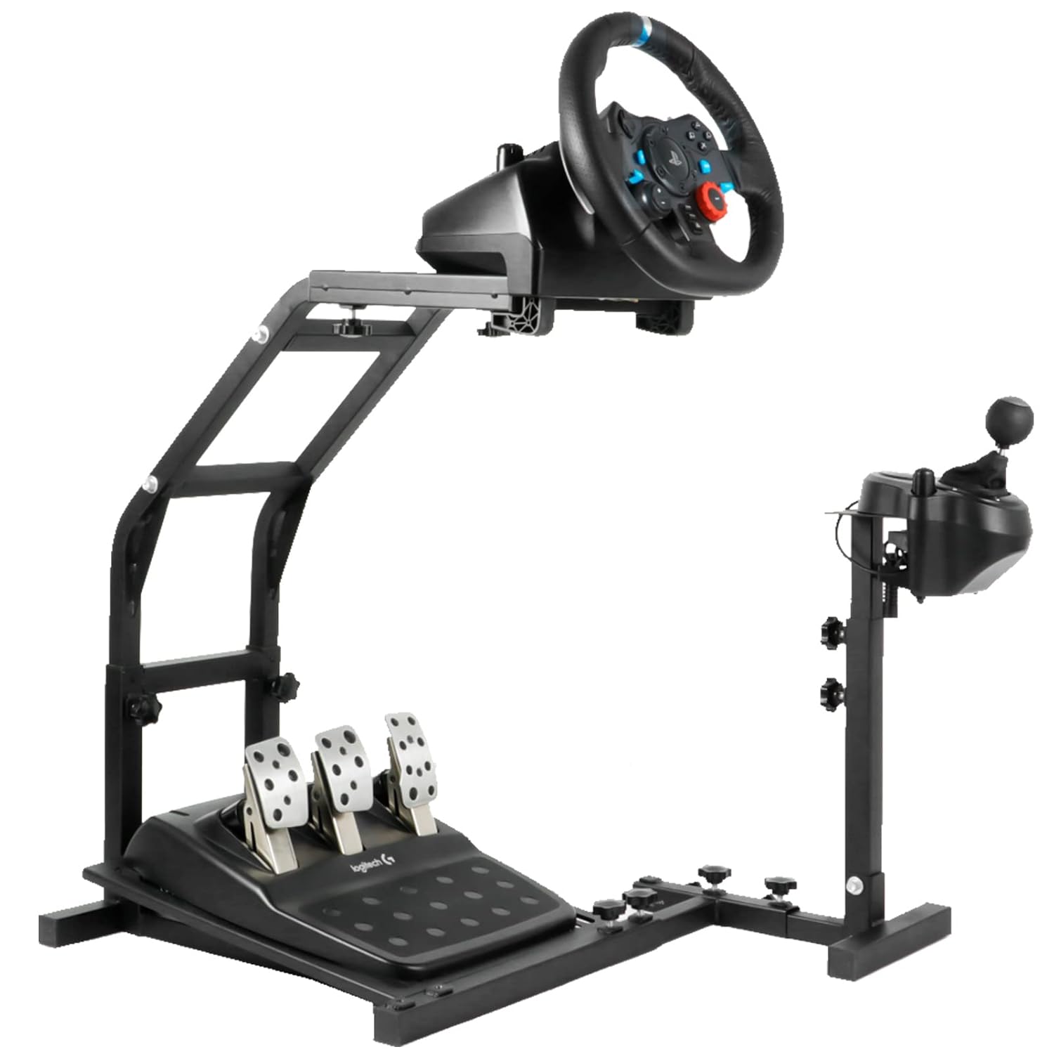 Anman Simple Racing Wheel Stand for Logitech G25 G27 G29 G920 G923 ...