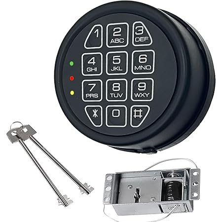 High Security Electronic Safe Lock Replacement Keypad with Solenoid ...
