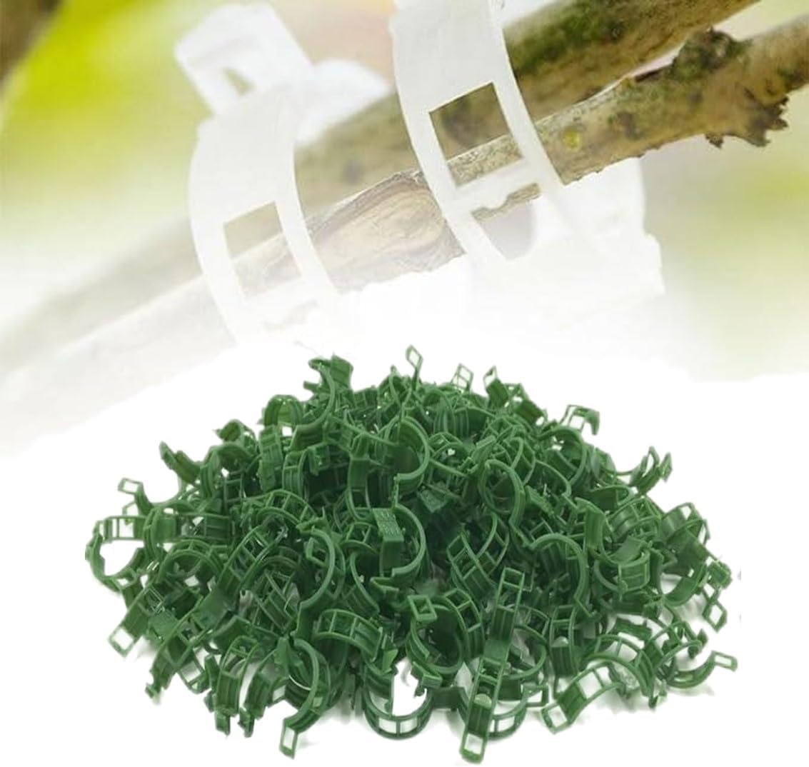 100PCS Plant Support Clips, Plant Fixing Clips Tomato Clips Plant Clips ...