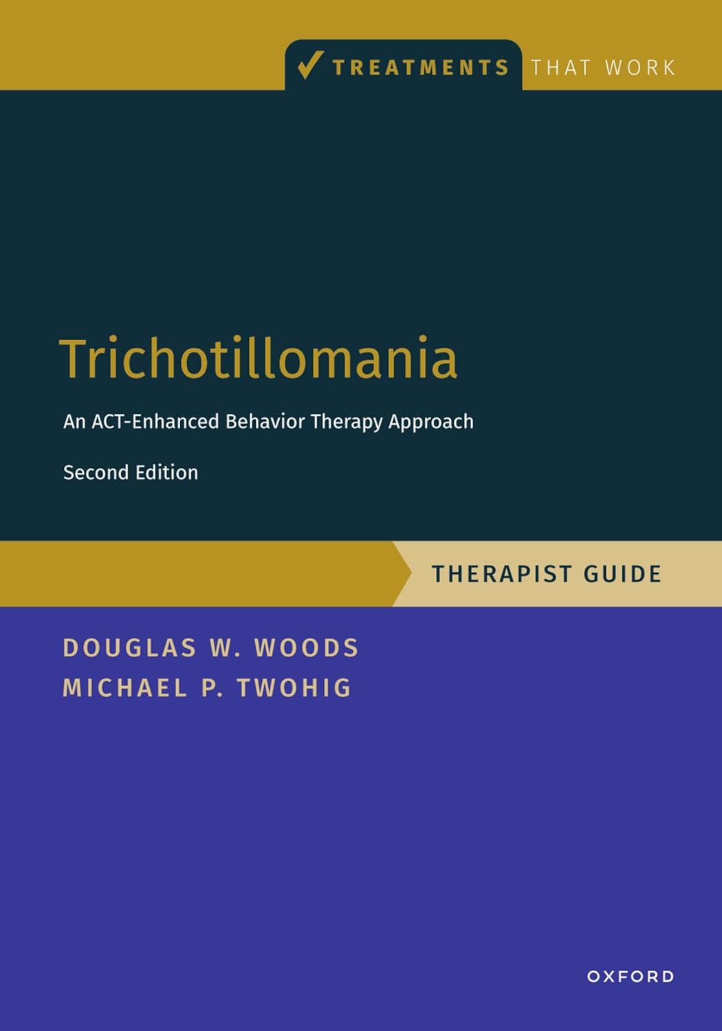 Amazon.com: Trichotillomania: Therapist Guide: An ACT-enhanced Behavior Therapy Approach ...