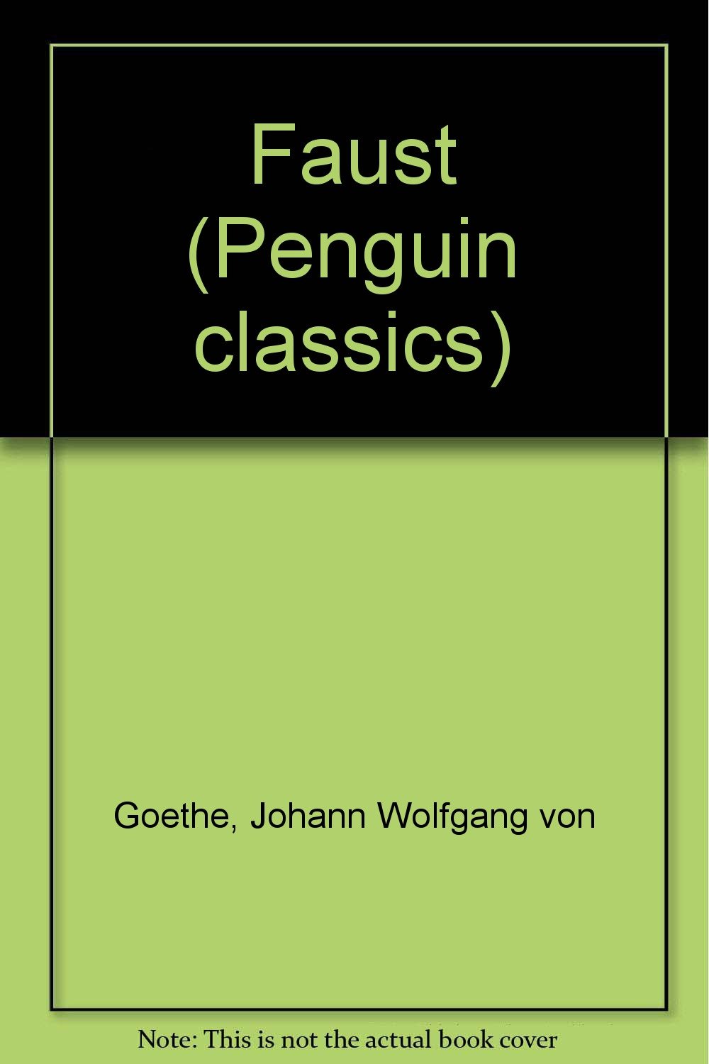FAUST: Part Two: Johann Wolfgang von Goethe: Amazon.com: Books