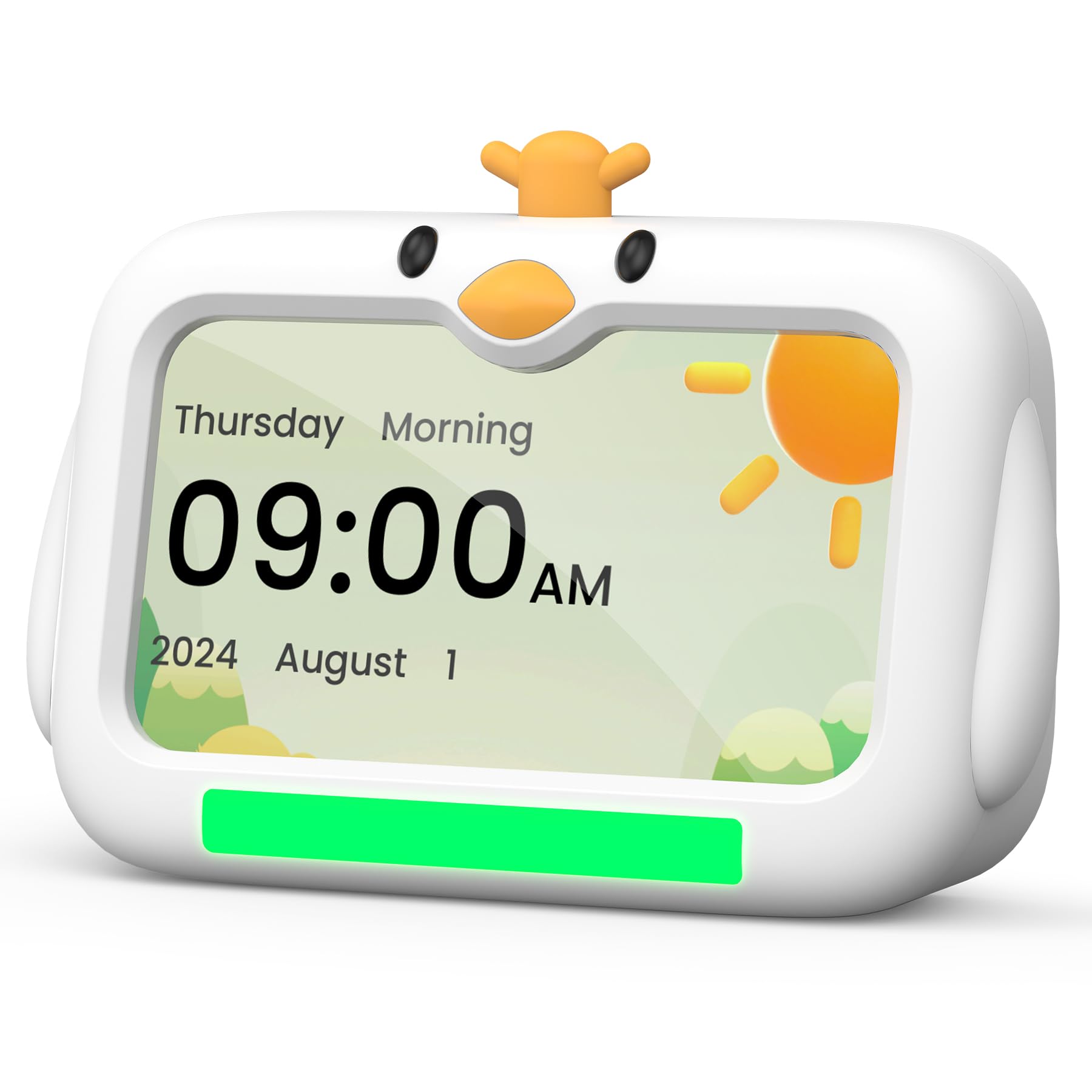 Amazon.com: Mitoart Kids Alarm Clock - OK to Wake Clock for Toddlers,7 ...