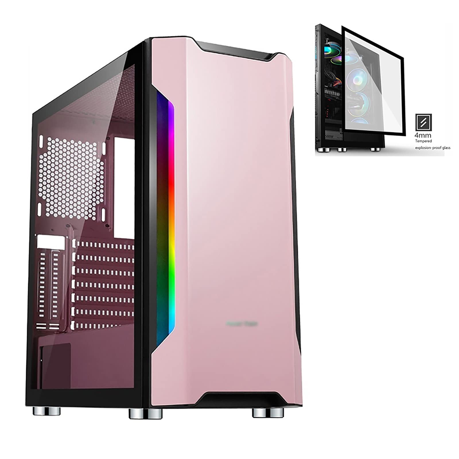 Electronikz - BBNB Pink ATX Gaming Case Review: A Unique and Spacious ...