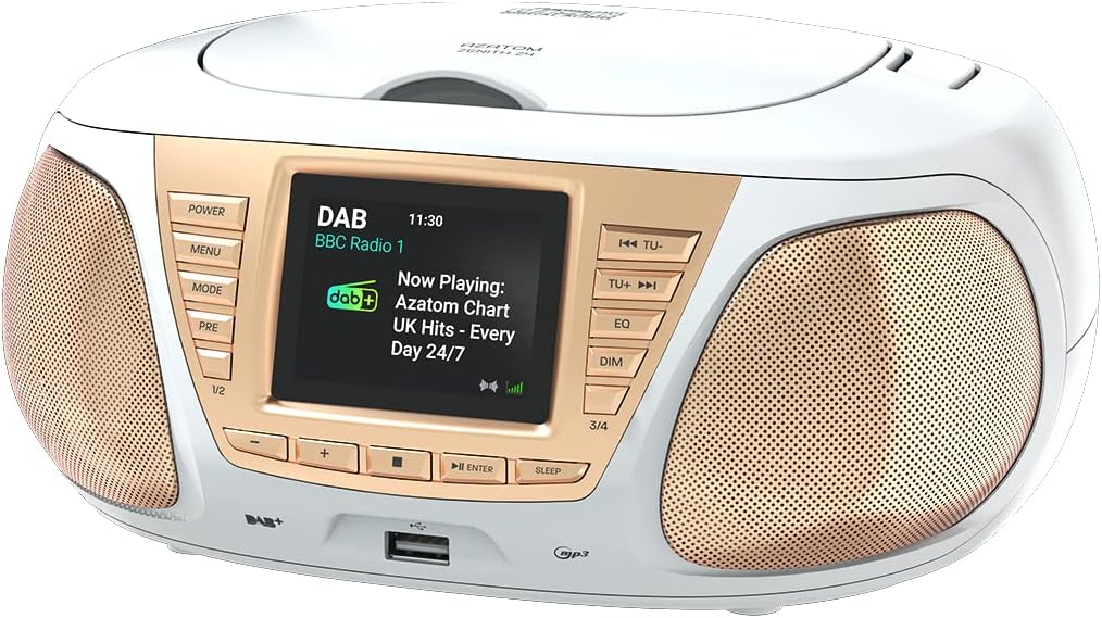 DAB DAB+ CD playe, FM Radio, Wireles Bluetooth, Stereo Speaker System ...
