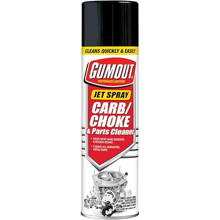 Amazon.com: Gumout 800002231 Carb and Choke Cleaner, 14 oz. : Automotive