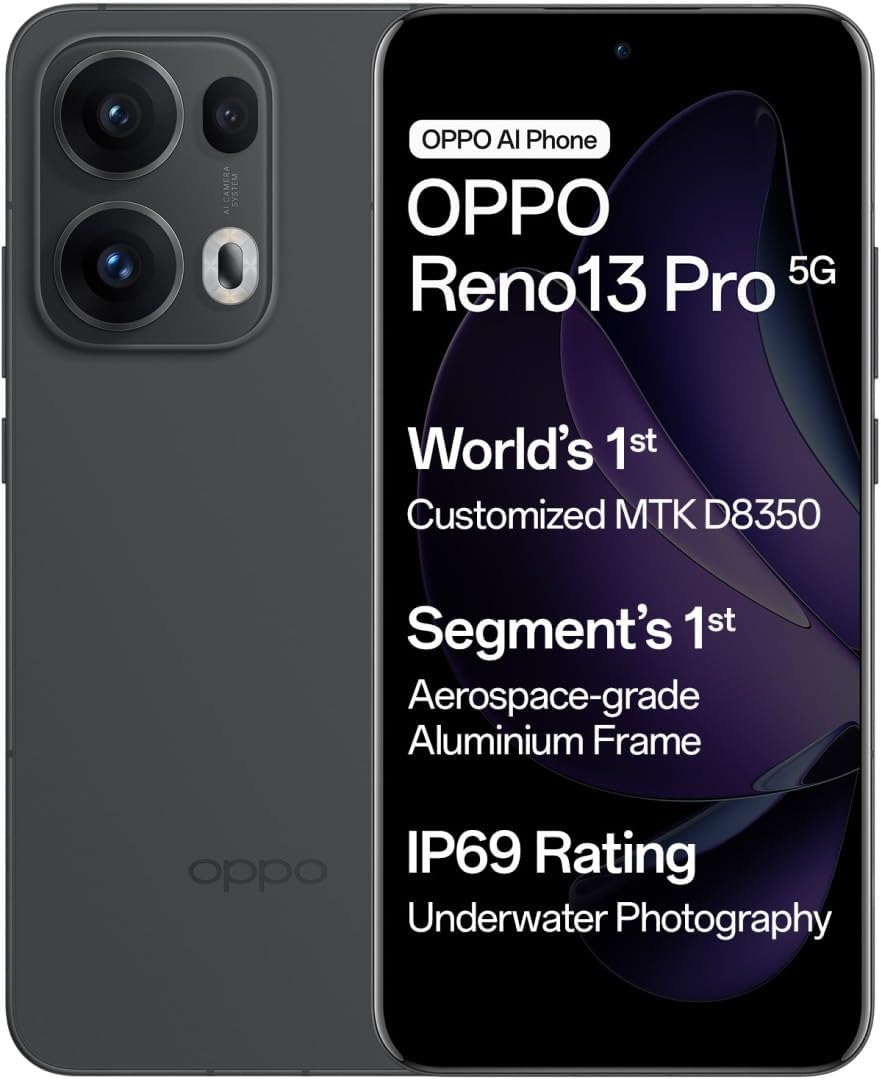 Oppo Reno 12 Pro 5G (Space Brown, 512 GB) (12 GB RAM) : Amazon.in ...