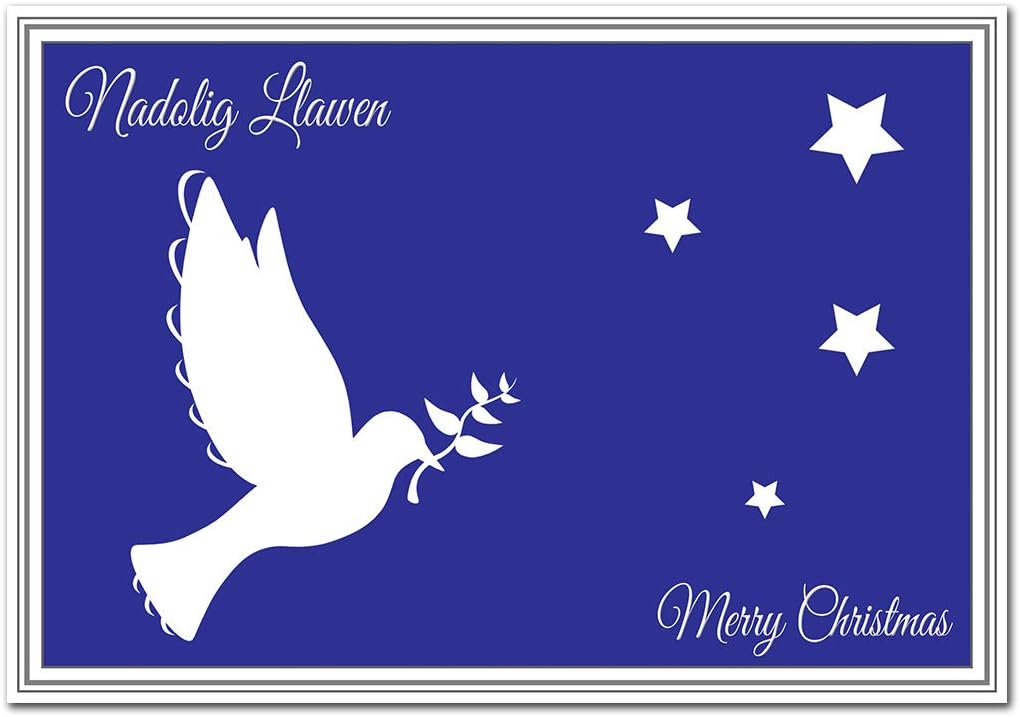 Welsh Christmas Cards - Nadolig Llawen – Merry Xmas Greetings in ...