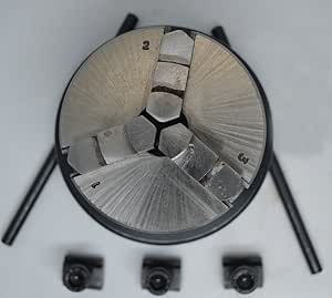 65 mm - 3 Jaws Self Centering Chuck with Back Plate & T-nuts for ...