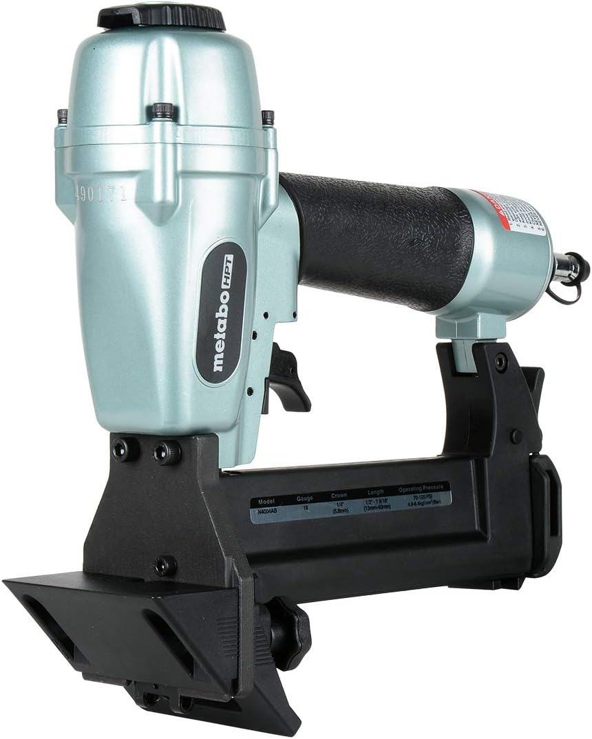 Metabo HPT CA Tools Flooring Stapler, 18 Gauge, 1/4” Crown Staples, 1/2 ...