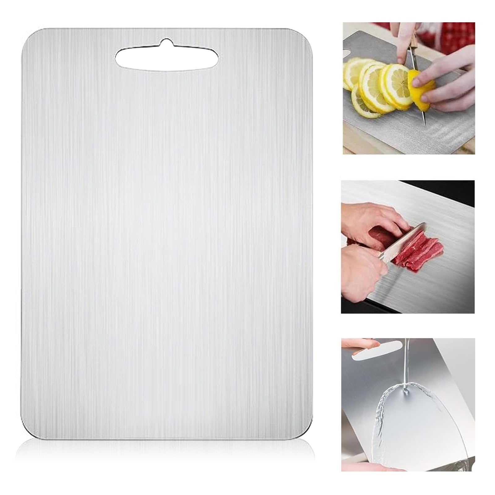 Amazon.com: Yamato Cutting Board,Yamato TitaniumCutting Board Double ...