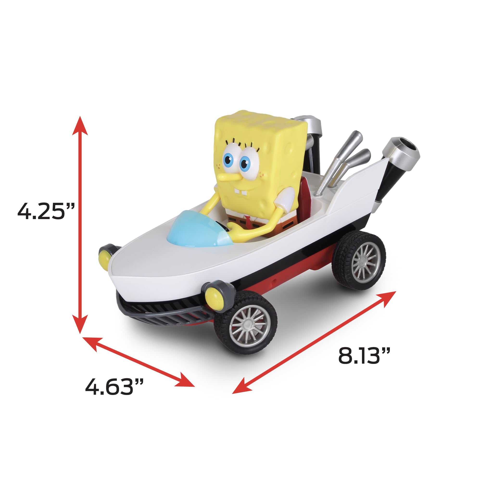 Snapklik.com : Nick Kart Racers - 2.4GHz RC Spongebob Boatmobile ...