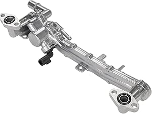 Amazon.com: WMPHE Aluminum Rear Coolant Water Heater Pipe Compatible ...