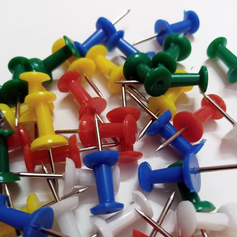 Amazon.com: School Supplies, Push pin, Push pins Available to be ...
