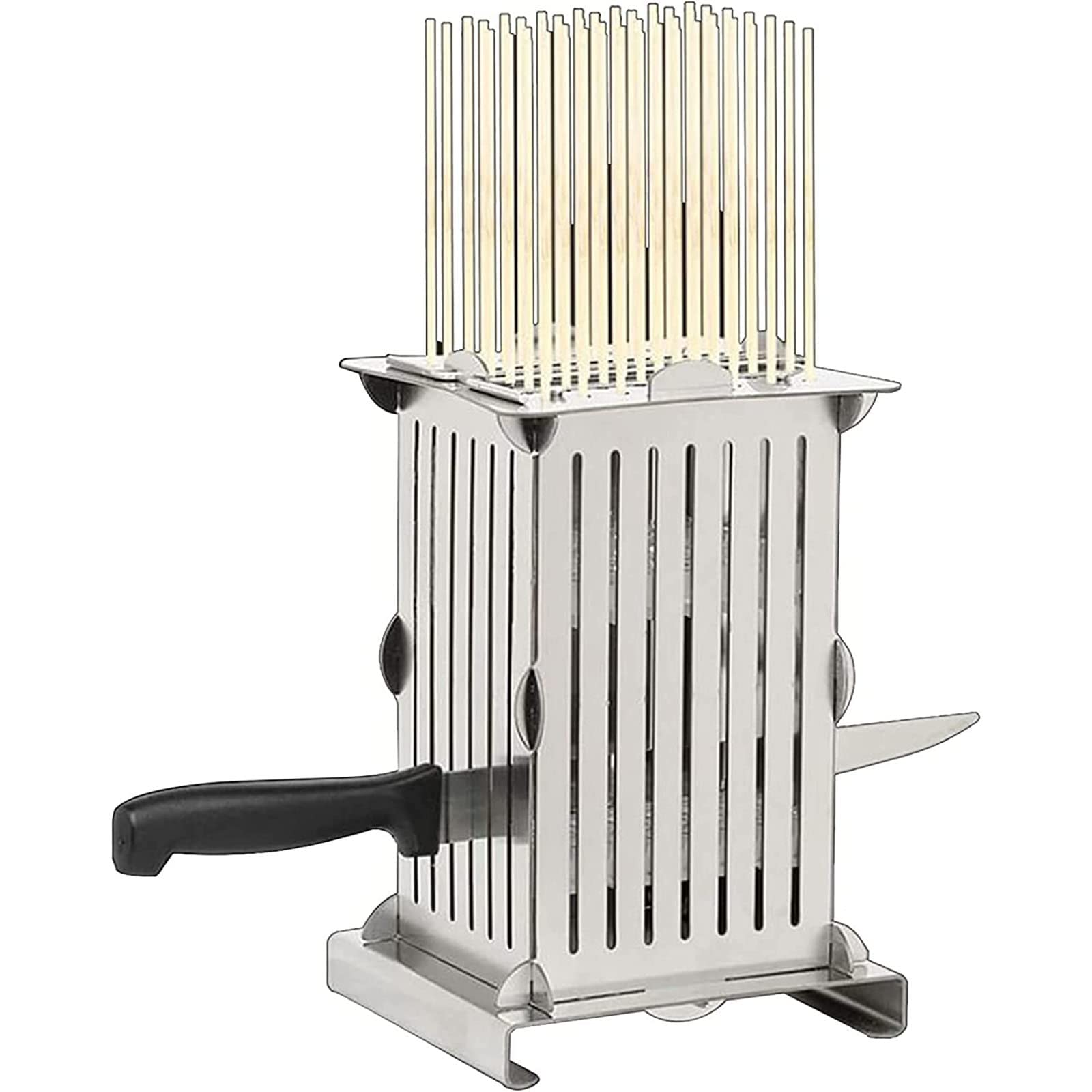 Amazon.com: 49 Holes Kebab Maker Box, Stainless Steel Rapid Wear Meat ...