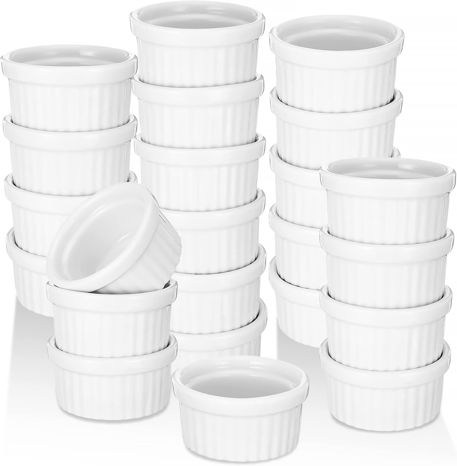 Amazon.com: Norme 50 Pcs Mini Ramekins 0.5 oz Dipping Sauce Cups ...