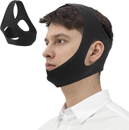 Amazon.com: Anti Snore Chin Strap for Men, Adjustable Anti-Snoring Chin ...