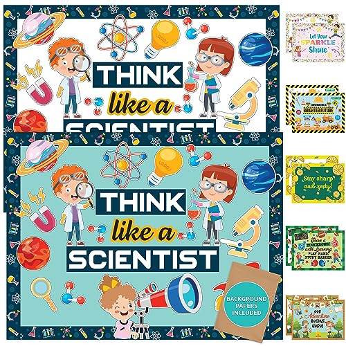 Snapklik.com : 60 Pcs Science Bulletin Board Sets For Classrooms