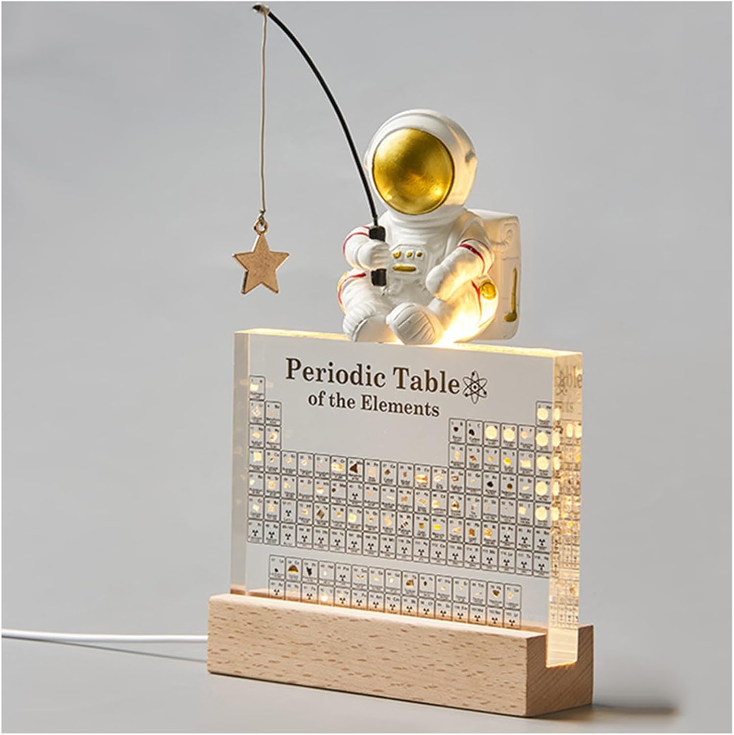 Amazon.com: Rahuel Periodic Table with 83 Real Elements Inside, Acrylic ...