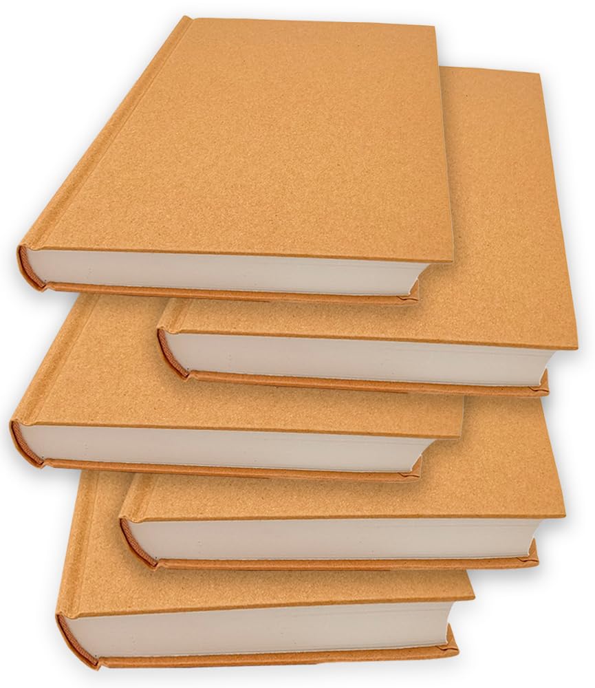 Amazon.com: 5.5x8.25 Sketch Book, 120 Sheets (68lb/100gsm), Hardcover ...