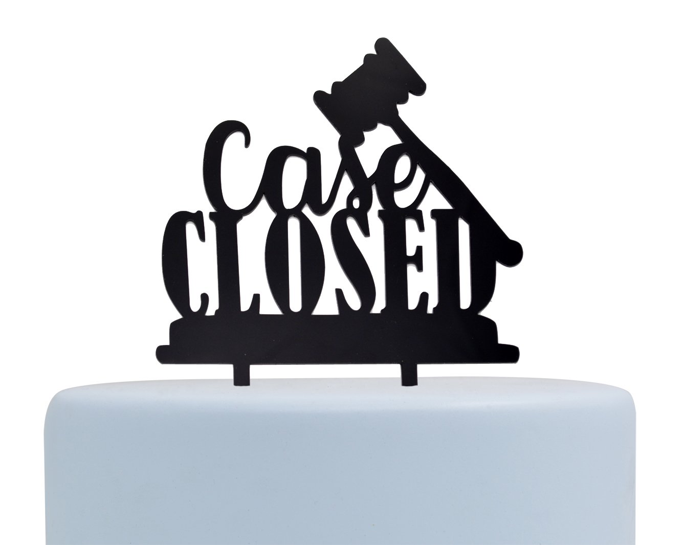 Case Closed Cake Topper-Law School Graduation Cake Topper-Law School ...