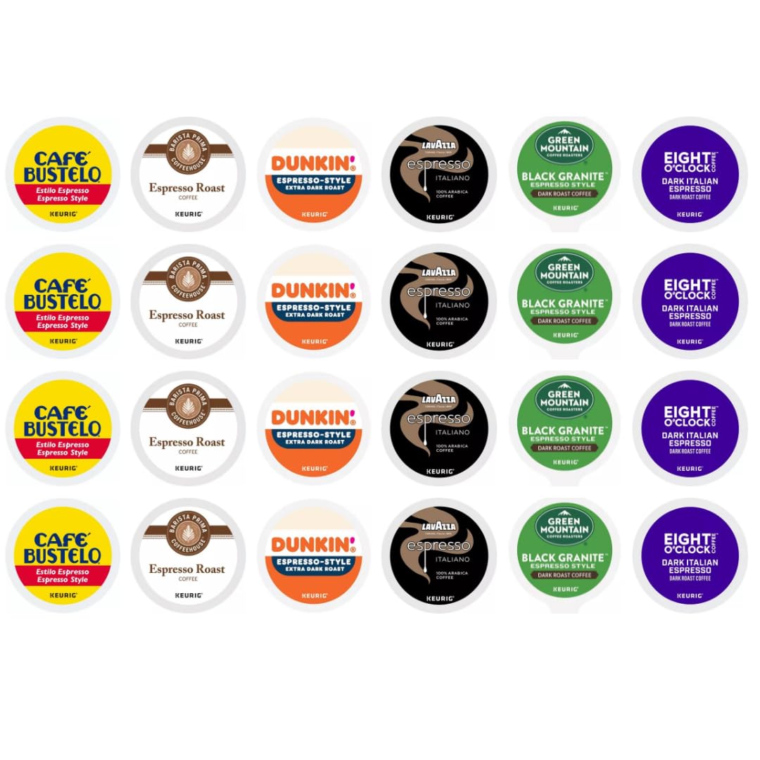 Snapklik.com : Espresso Style Dark Roast Italian K-Cup Pods Coffee ...