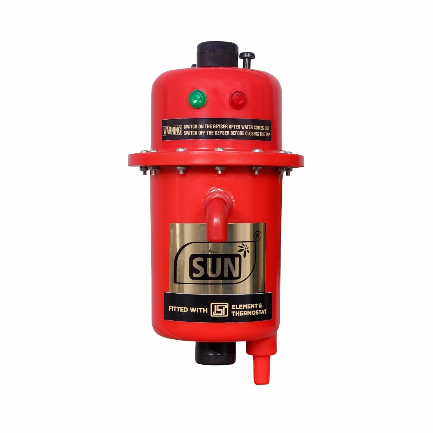 Buy Abirami SUN Instant Water Heater/Geyser - 1L | ISI ISI Copper ...